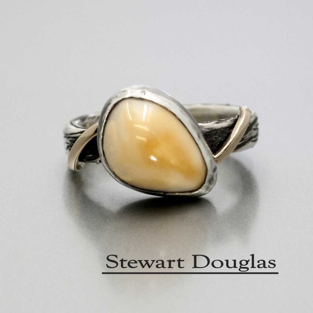 RUSTIC ELK IVORY RING - Dale’s Jewelers
